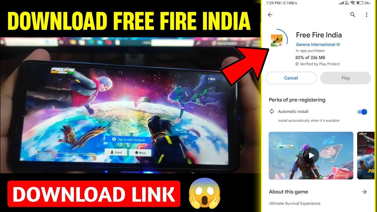 Free Fire India Download APK 2025 Direct Link – पूरी जानकारी और यहा से ...